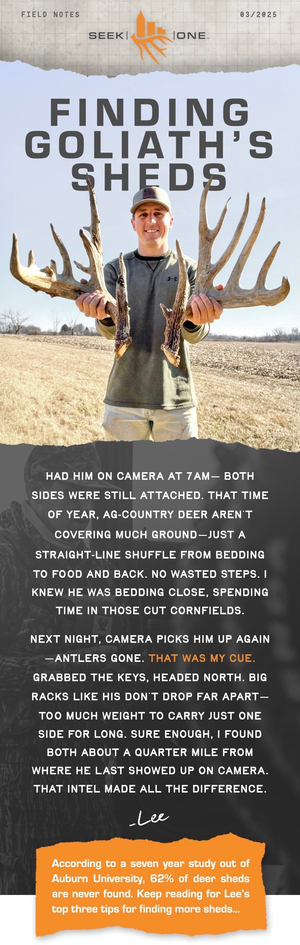 Finding Goliath's Shed