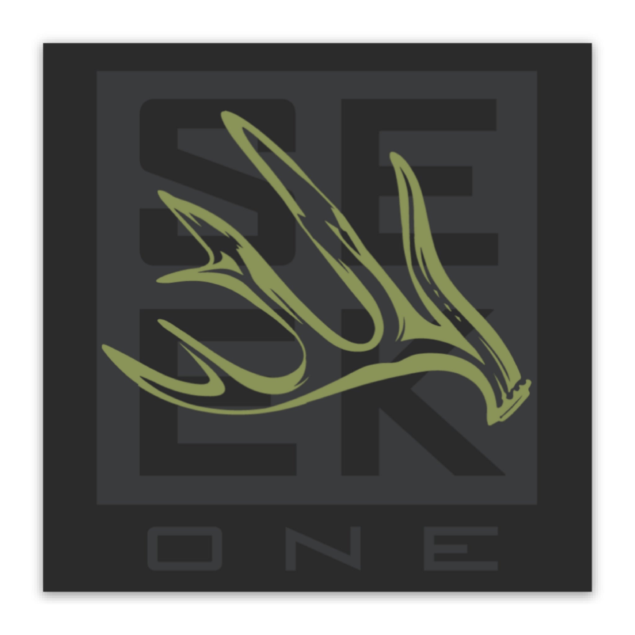Seek One Logo Decal | Seek One Atlanta Suburban Bowhunting