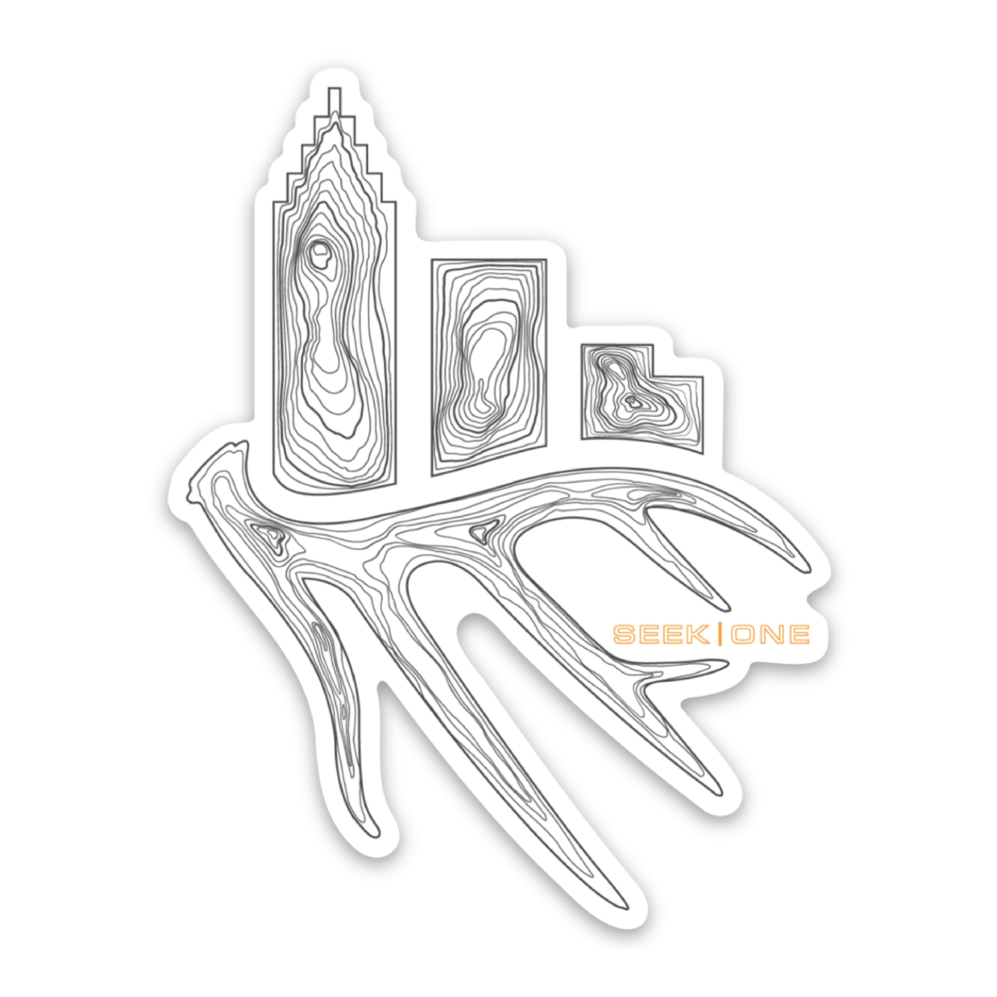 Seek One Logo Decal | Seek One Atlanta Suburban Bowhunting